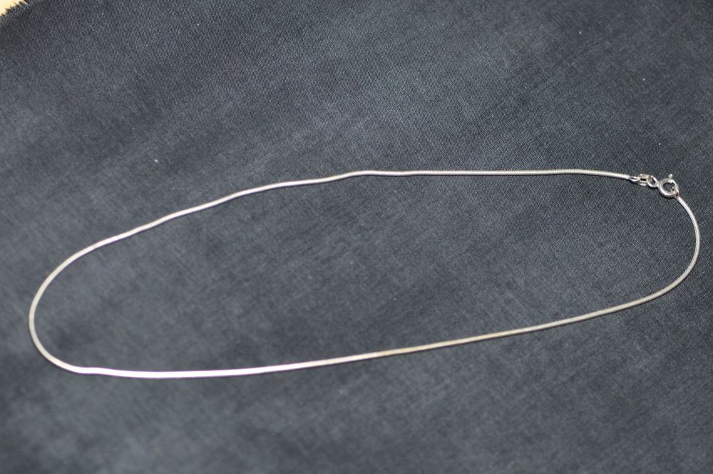 Schlangenkette / Halskette 925 Silber 40cm | Kaufen auf Ricardo