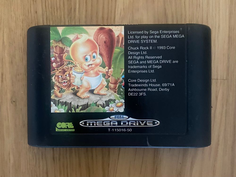 Sega Mega Drive Game Chuck Rock 2 (Gebraucht) in Herisau für CHF 35 ...