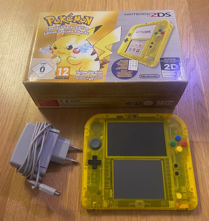 Nintendo 2DS Pikachu Edition mit OVP | Kaufen auf Ricardo