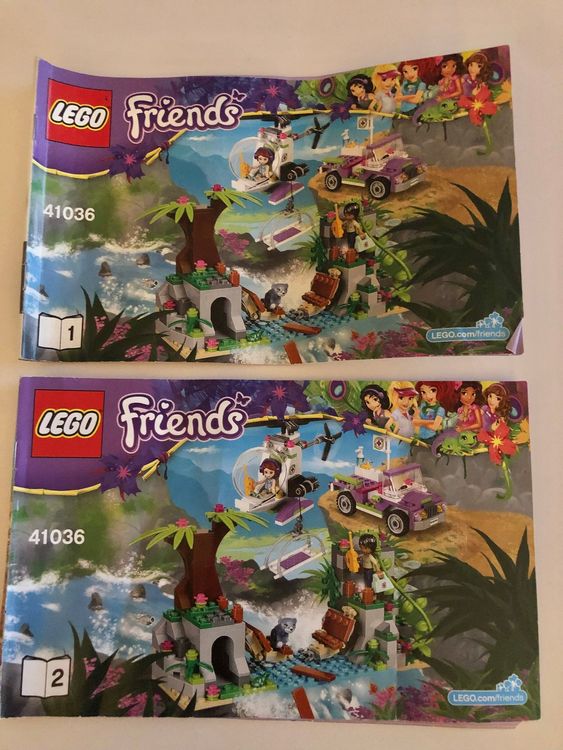 Lego Friends: Friends Rettung auf der Dschungelbrücke 41036 (Gebraucht ...