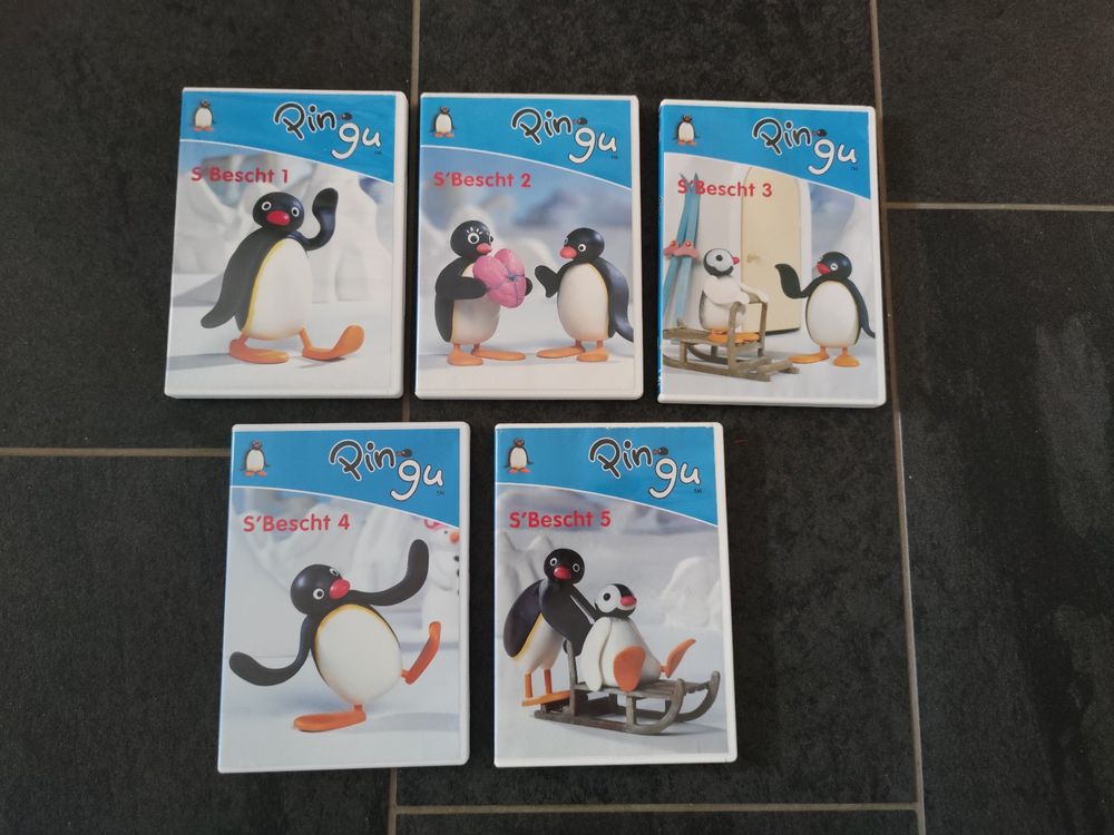 5 Pingu DVD's Staffel 1 bis 5 (Gebraucht) in Hendschiken für CHF 10 ...