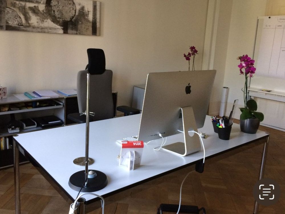 USM Haller Tisch perlgrau 175x100 cm (+USM Steckdosenleiste) (Neu ...