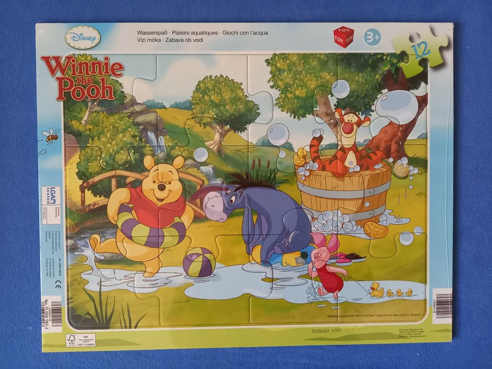 NEU Puzzle 12 Teile Winnie Puh (Neu und originalverpackt) in ...