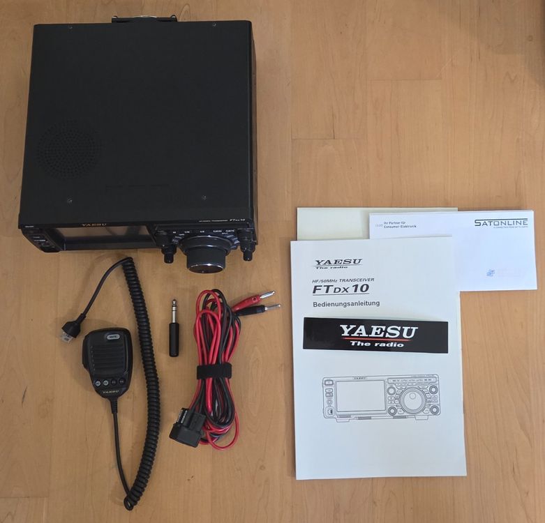 Yaesu FT-DX10 HF 50MHz SDR 100W Funkgerät (Neu (gemäss Beschreibung)) in Au SG für CHF 899 – mit ...