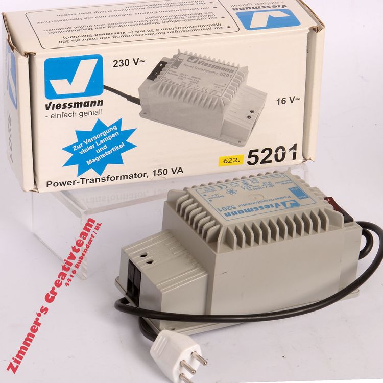 Viessmann 5201, Lichttransformator, 150VA, Modellbahn | Kaufen auf Ricardo