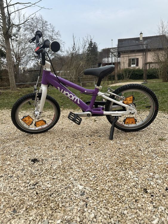Woom 2 Kinderfahrrad 14 Zoll Farbe Violett | Kaufen auf Ricardo