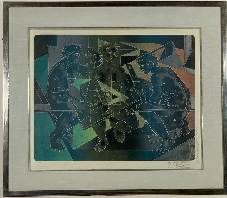 Hans Erni (1909-2015) Lithographie Handsigniert & Zeichnung (Gebraucht) in Root für CHF 450 ...