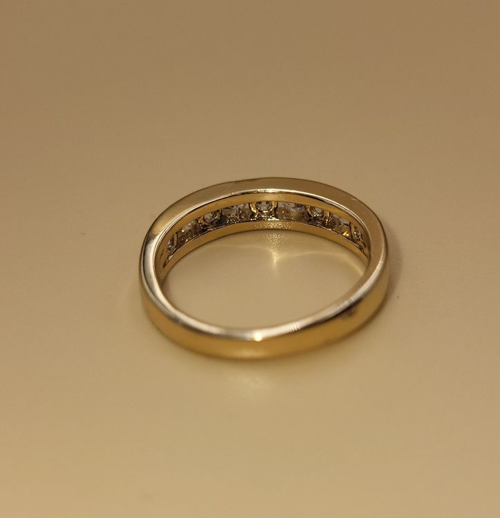 Goldene Ring Mit Steine | Kaufen auf Ricardo