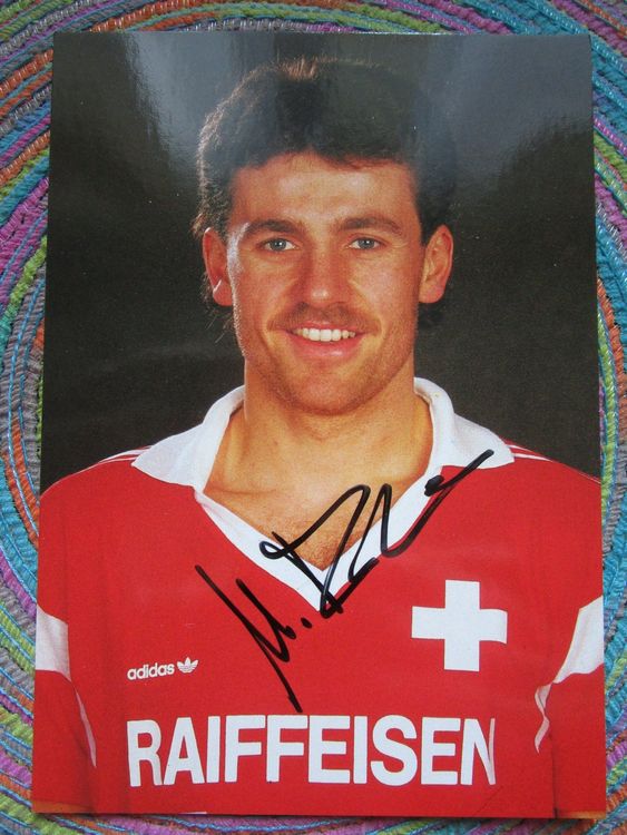 MARTIN RUBIN CH HANDBALLER ORIGINAL AUTOGRAMM (Gebraucht) in GUTENSWIL für CHF 12 – mit ...