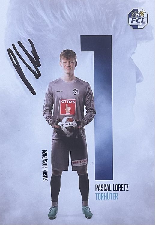 Autogramm Karte Pascal Loretz | Kaufen auf Ricardo