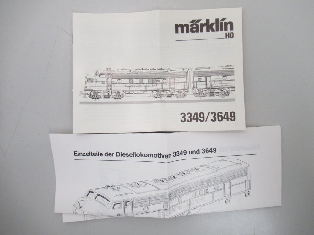 Märklin 3349 Diesellok GM EMD F7 AC WS Analog H0 USA (Gebraucht) in ...