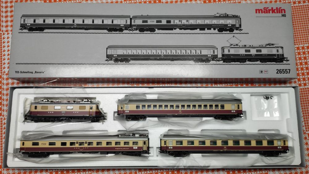 Märklin 26557 SBB TEE-Zug Bavaria TOP (Neu und originalverpackt) in ...