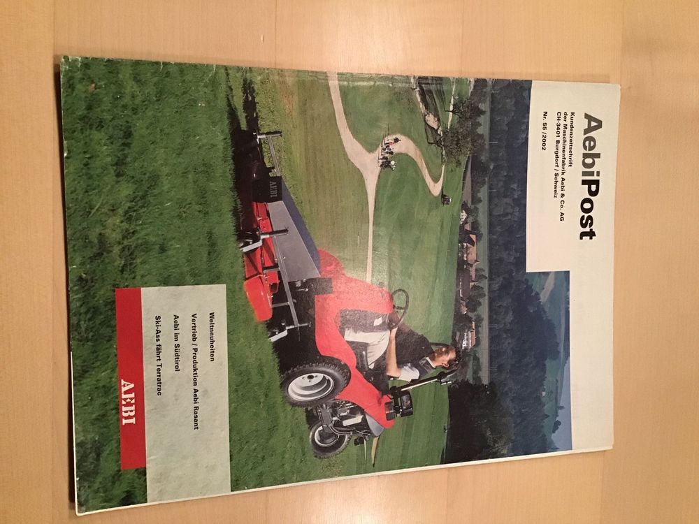 Aebi Post Traktor Prospekt Rasant TT TP | Kaufen auf Ricardo