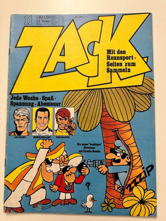 Rarität Zack Comics 11 von 1973 (Gebraucht) in Münsingen für CHF 6 ...