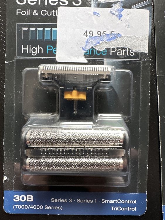 Grilles et blocs couteau RASOIR BRAUN 30B séries 3 et 1 (x2) (Neu und originalverpackt) in ...