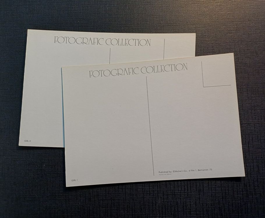 2 Stk. EROTIKA Retro AK,s Erotik (Gebraucht) in Brittnau für CHF 4 ...