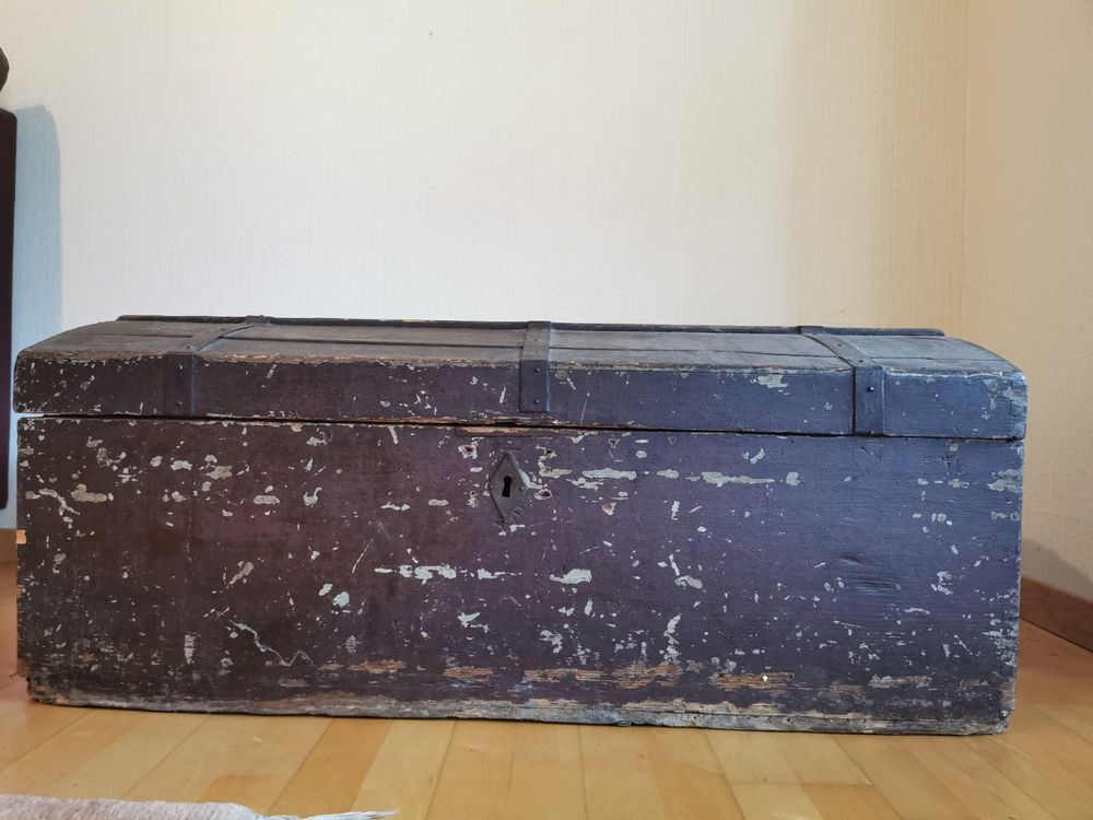 wunderschöne alte Truhe | Kaufen auf Ricardo