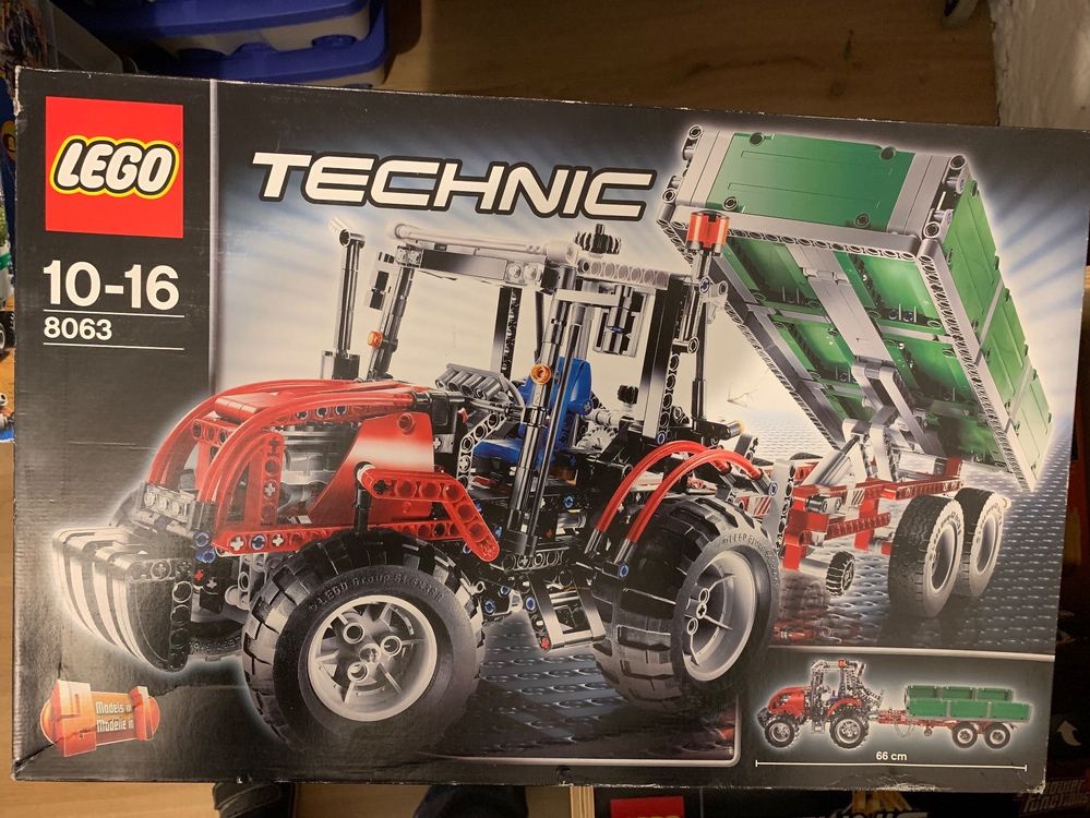 Lego 8063, Traktor mit Anhänger, OVP | Kaufen auf Ricardo