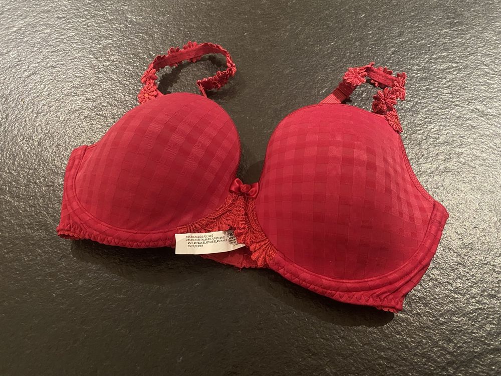 Marie Jo BH rot kariert Gr. EU 80 D (Neu (gemäss Beschreibung)) in Strengelbach für CHF 42 – mit ...