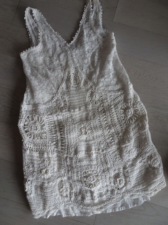 ZARA Kleid weiss Gr. XL | Kaufen auf Ricardo