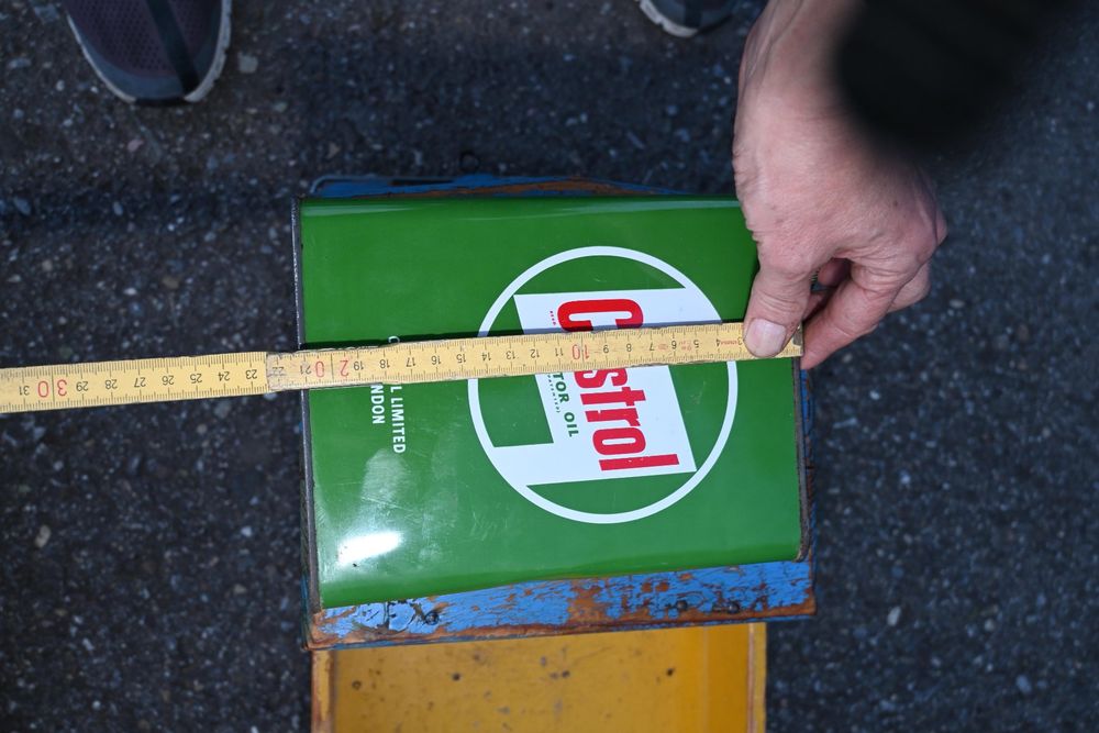 alter CASTROL motor oil London BLECHDOSE ölkanister | Kaufen auf Ricardo