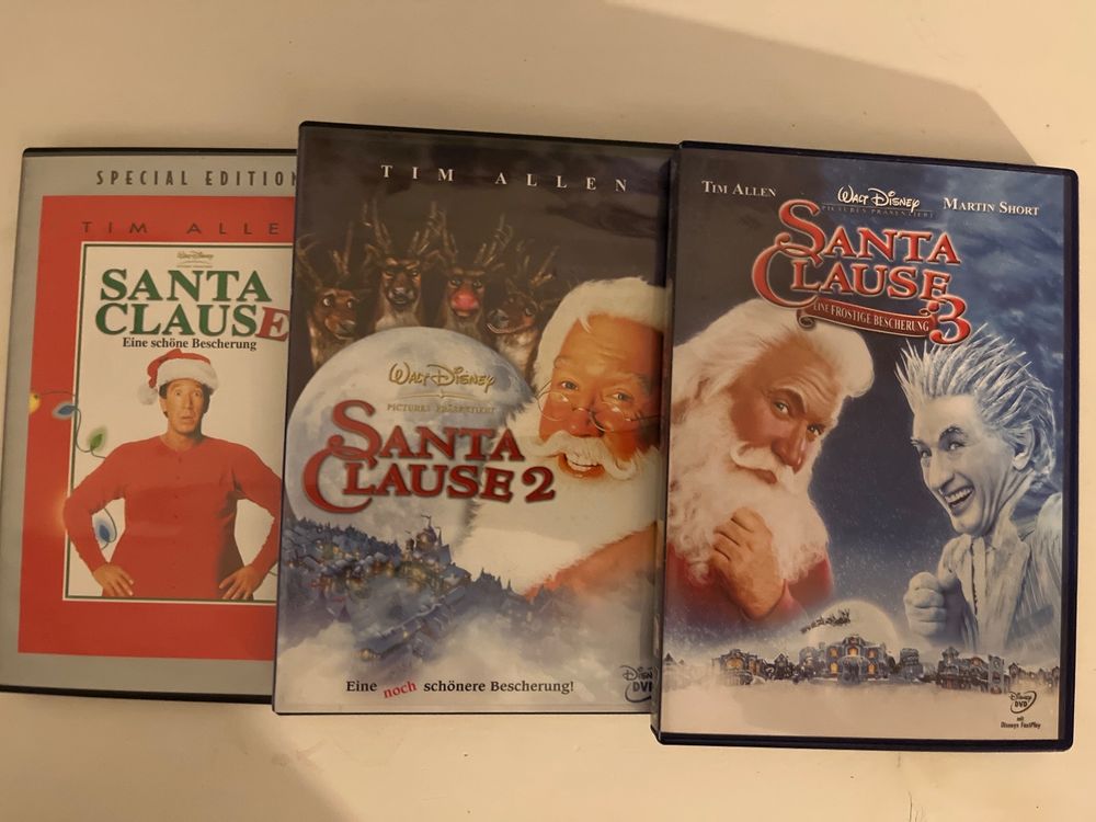 Disney DVD 📀 Santa Clause 1-3 (Neu (gemäss Beschreibung)) in Sierre für ...