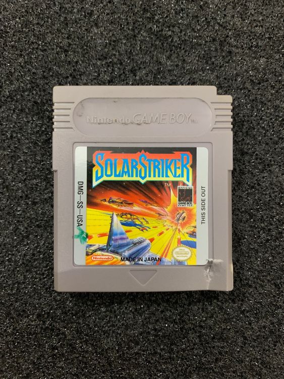 Game Boy Spiel - Solar Striker (Defekt) in Worben für CHF 6 – mit ...