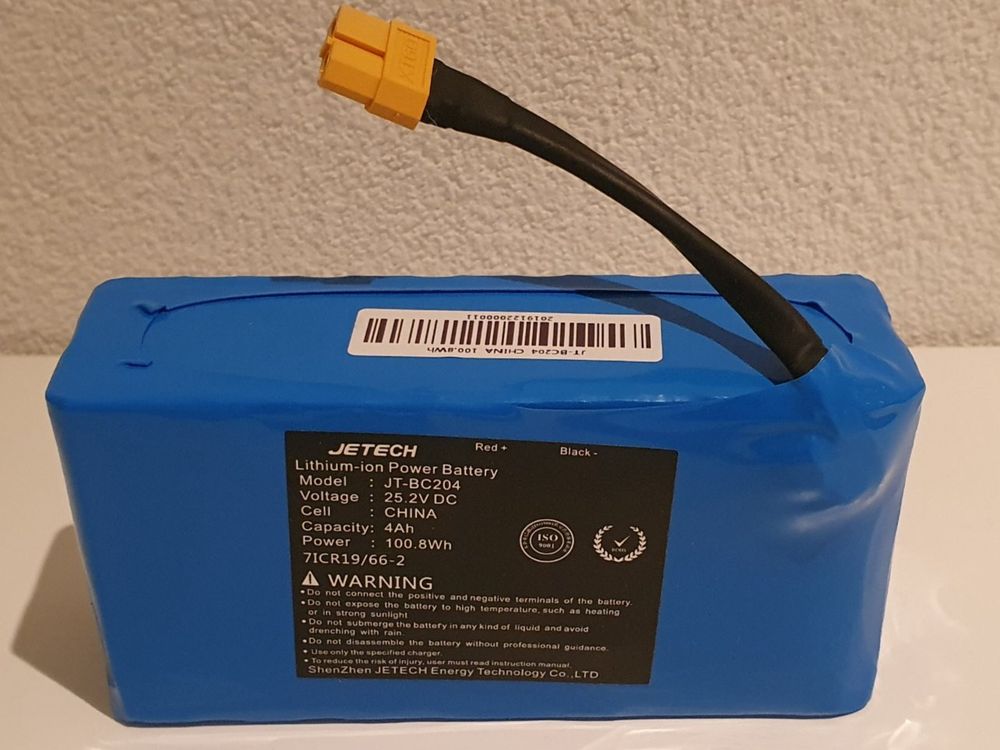 Lthium-ion 25.2V 4Ah Akku mit XT60 Stecker ab CHF 1.00!!! (Neu (gemäss Beschreibung)) in Möhlin ...