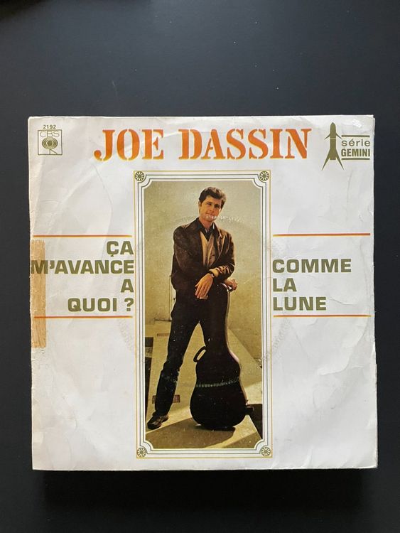 Joe Dassin ça m'avance a quoi / Comme la Lune 1966 VG++ (Gebraucht) in ...