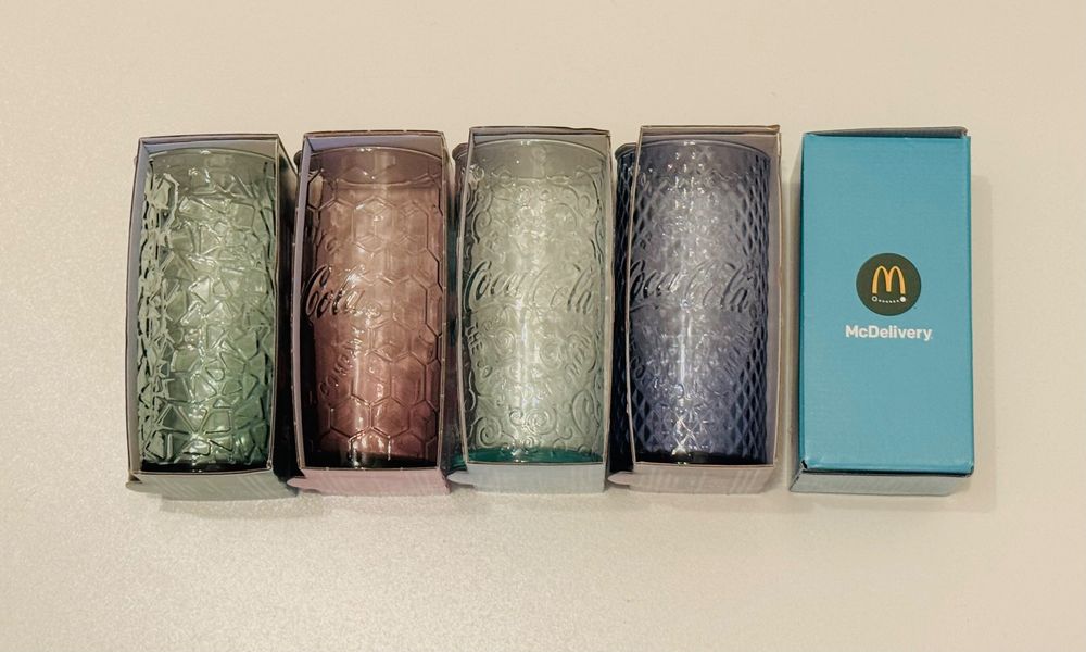 5 verres Coca-Cola™ LIMITED EDITION 2025 McDonald’s (Neuf avec ...