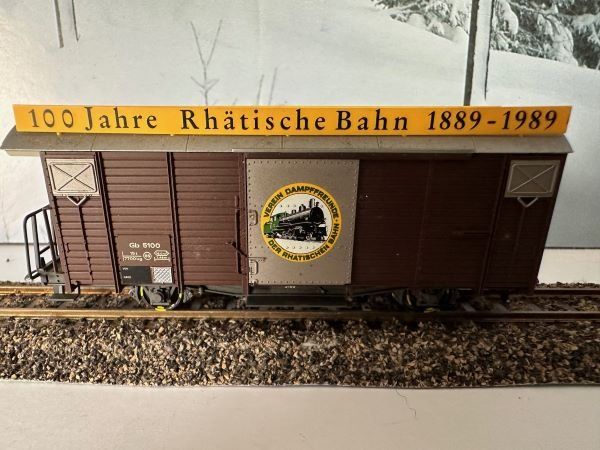 Bemo: 2266 130 Gb 5100, 100 Jahre RhB (1889–1989) (Neu (gemäss Beschreibung)) in Basel für CHF 8 ...