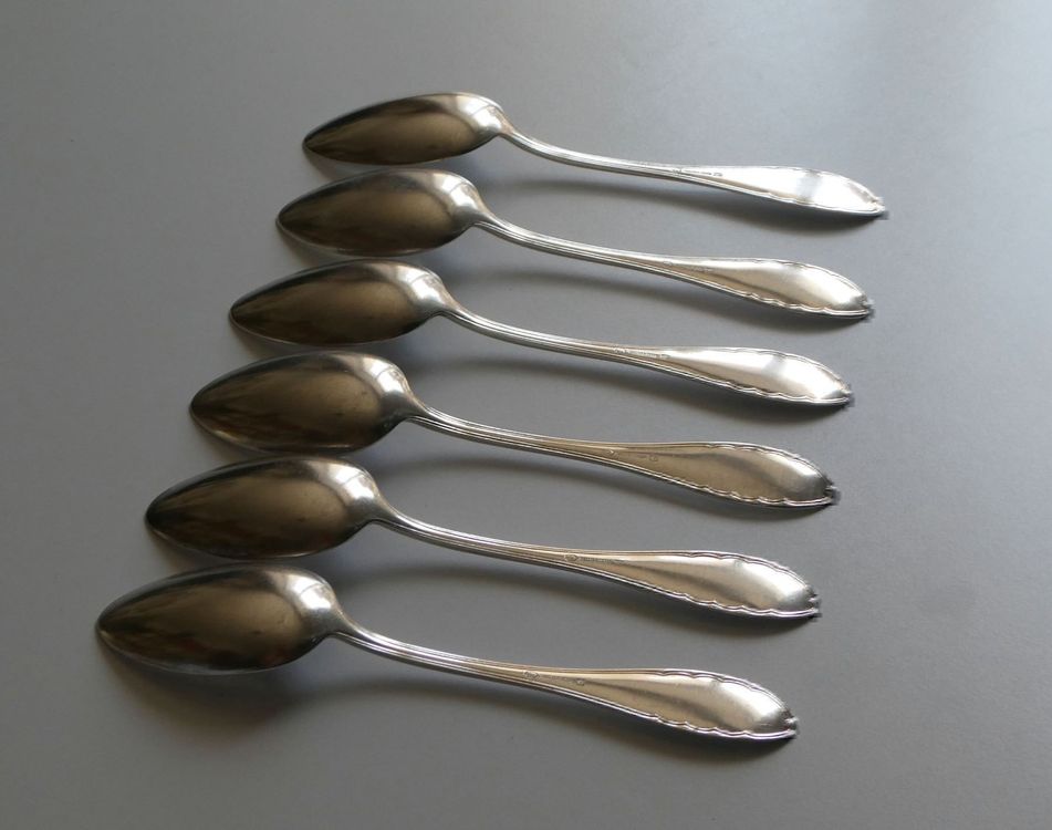 6 Suppenlöffel Wellner 90 versilbert | Kaufen auf Ricardo