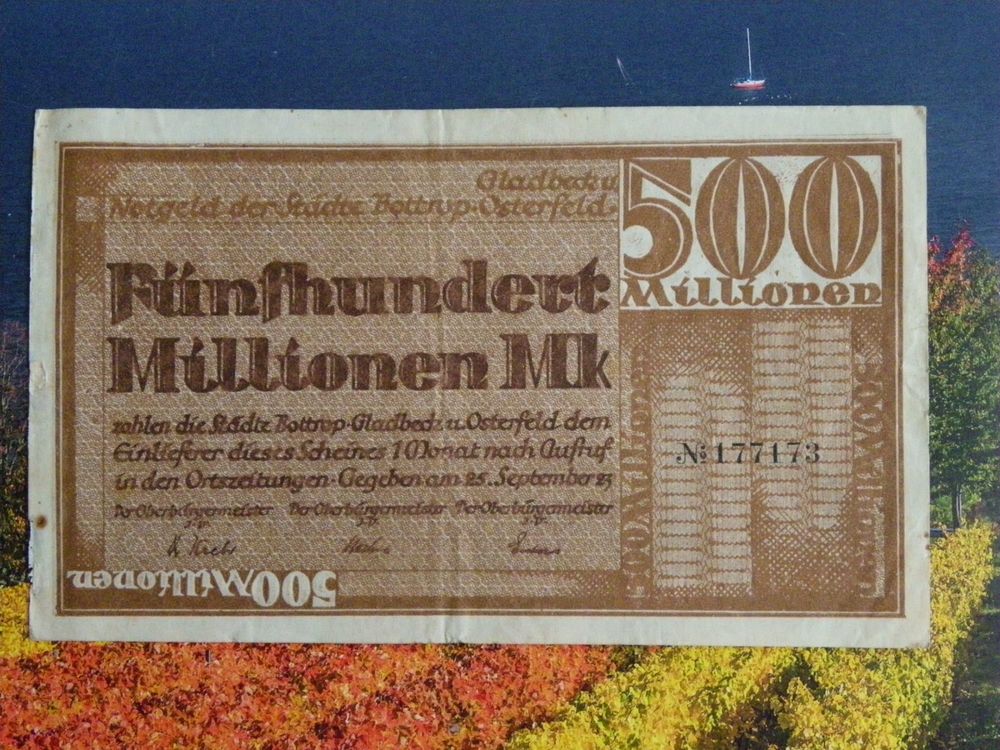 Funfhundert Millionen Mark 1923 | Kaufen auf Ricardo