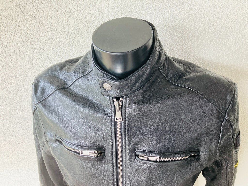 Breitling Deus Ex Machina Damager Leather Jacket Gr. M black (Neu und ...