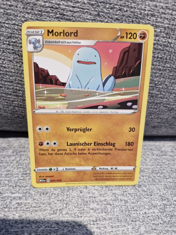 Morlord Pokemon Karte (Gebraucht) in Hergiswil LU für CHF 0.5 – mit ...
