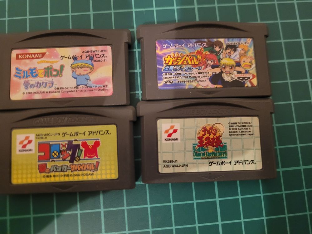 Game Boy Advance GBA Japanese Games - Bundle of 4! (Gebraucht) in ...