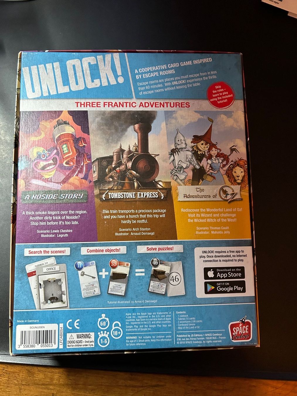 Unlock! Secret Adventures - Escape Room Spiel für Zuhause (Gebraucht ...