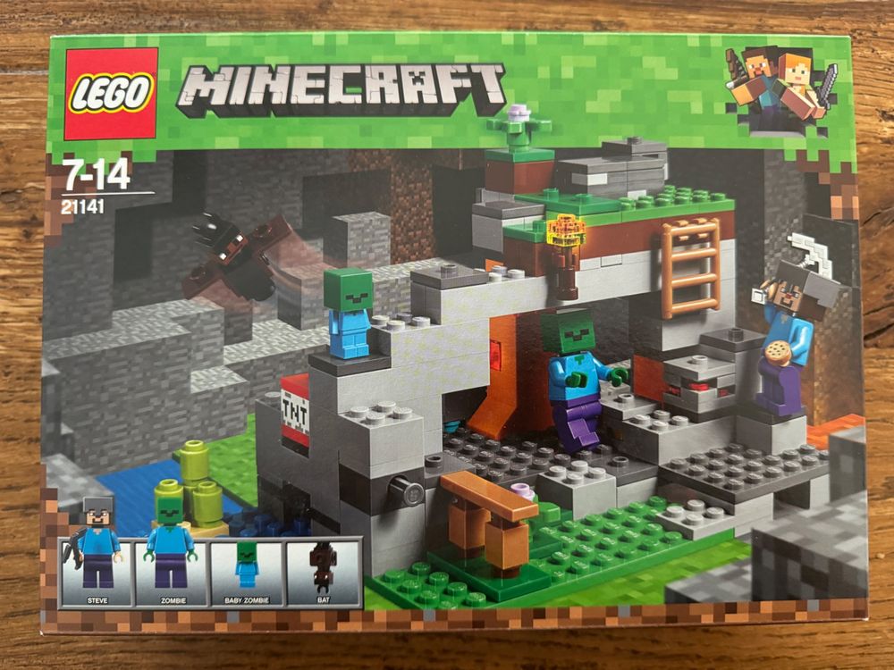 LEGO Minecraft 21141 Minecraft Zombiehöhle *NEU* (Neu und ...