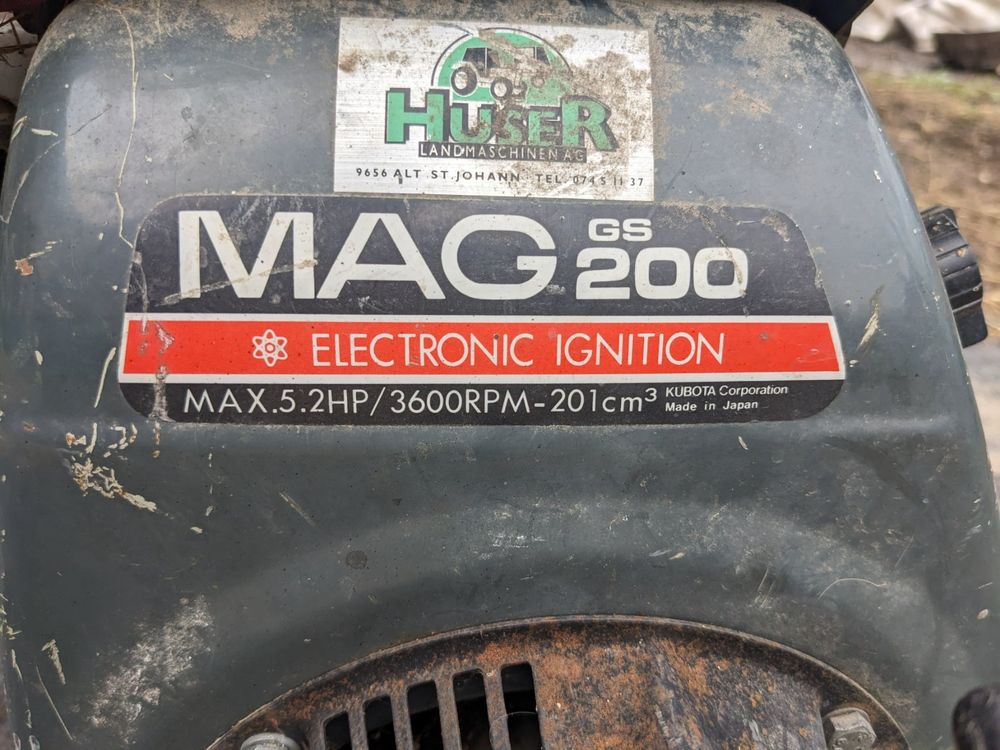 MAG GS200 Standmotor (Gebraucht) in für CHF 65 – nur Abholung auf ...