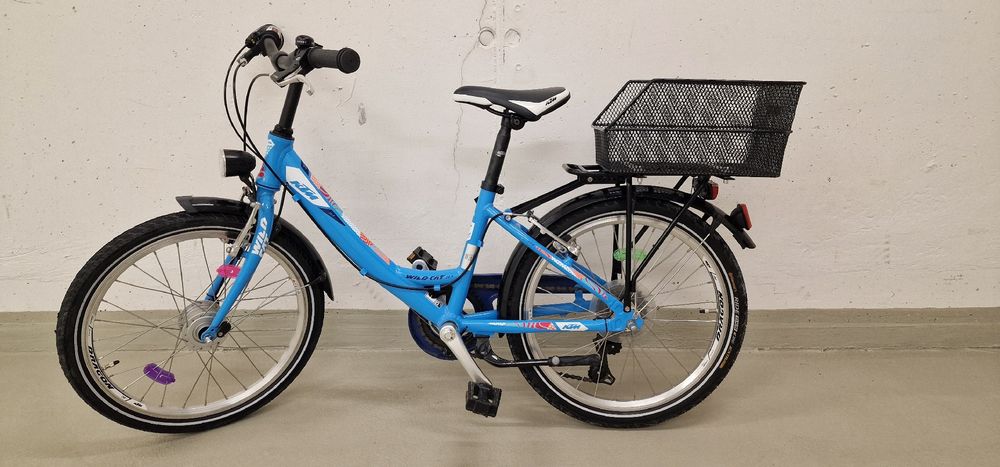 KTM Wild Cat 20 Zoll Kindervelo mit Korb, Top Zustand! (Gebraucht) in ...