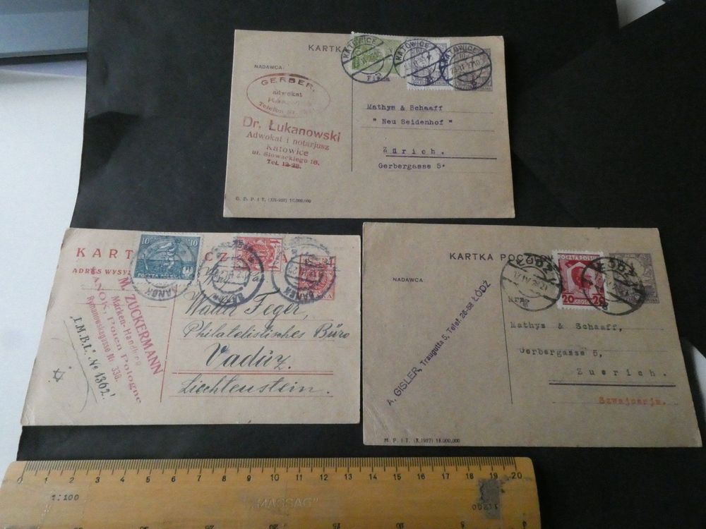 Polen, 3 uralte Postkarten | Kaufen auf Ricardo