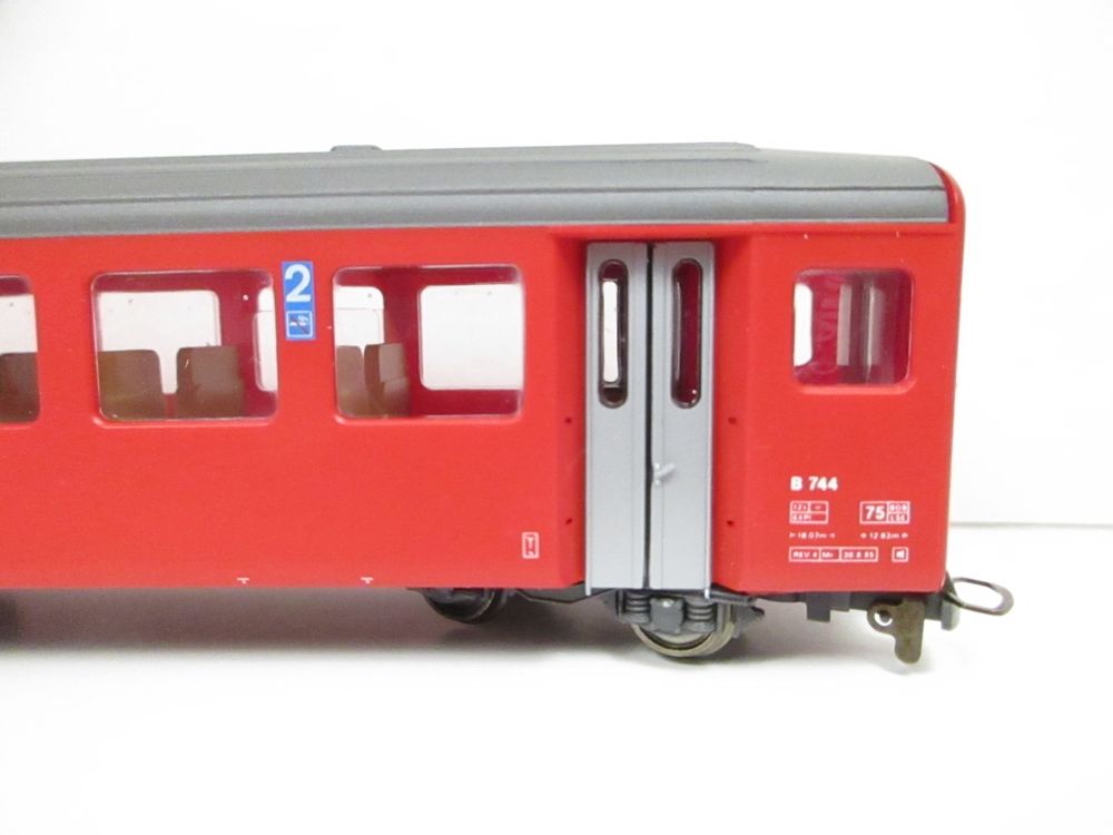 Bemo H0m 3271 424 SBB Personenwagen 100 Jahre Brünig-Bahn (Neu und ...