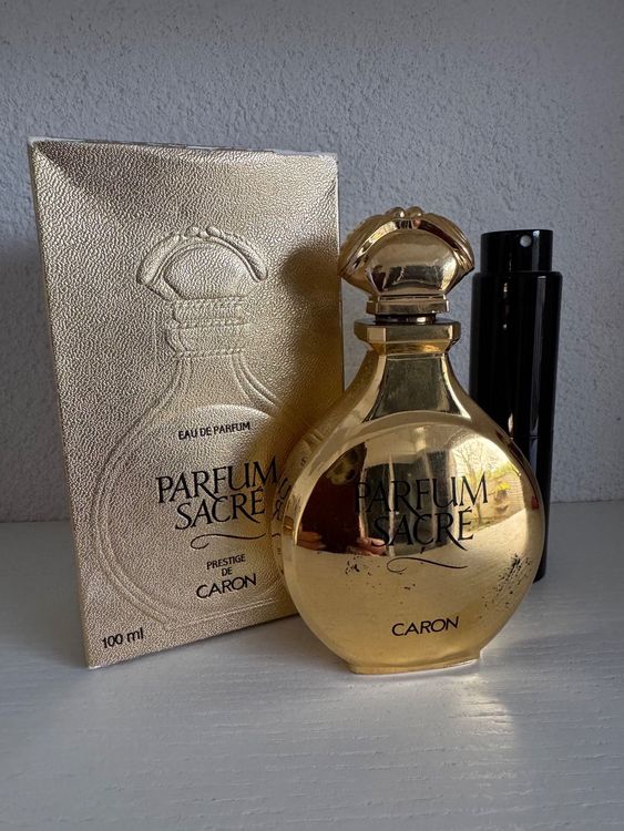 Rarität Vintage Parfum Sacre von Caron 100 ml Splash Form (Gebraucht ...