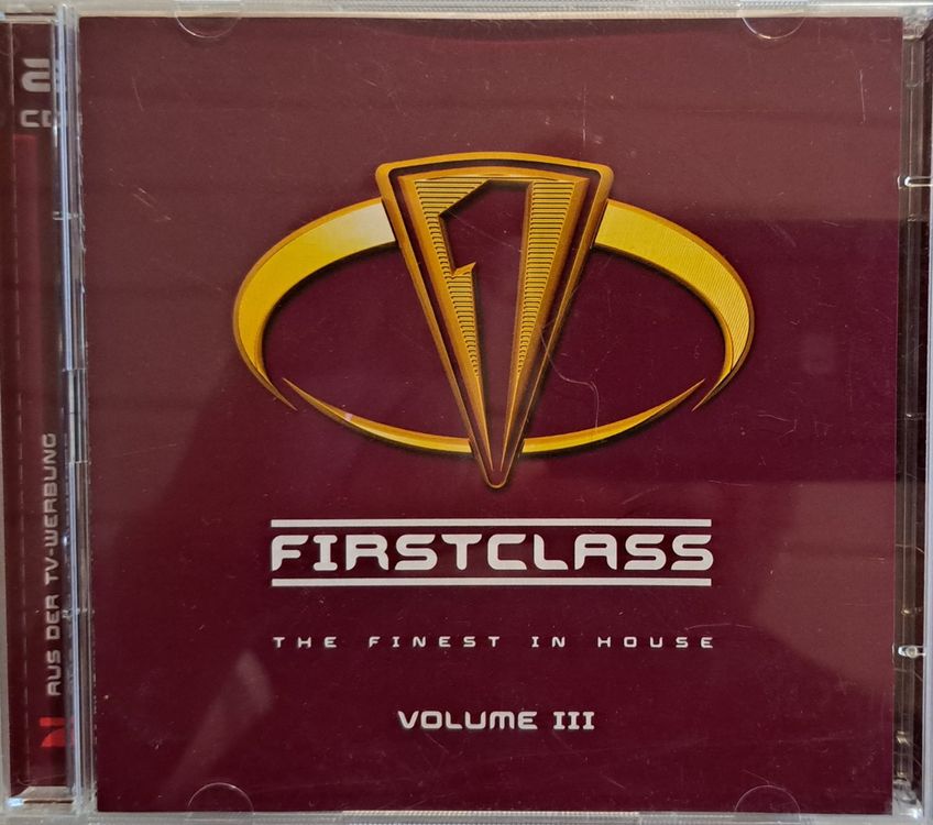 Firstclass 3 - the finest House - 2CDs - bis 6.12.25 (Gebraucht) in ...