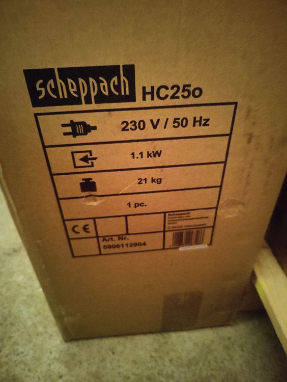 Scheppach HC250 Luftkompressor, neuwertig | Kaufen auf Ricardo