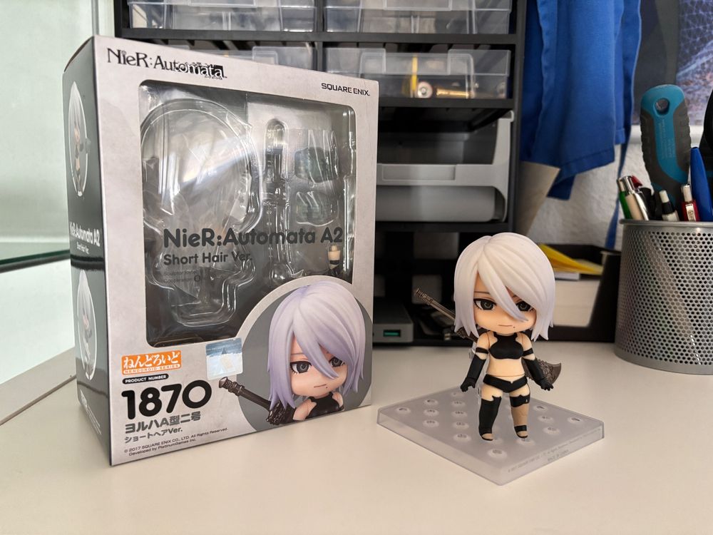 Nendoroid NieR:Automata A2 short hair Ver. Anime Figur (Gebraucht) in ...