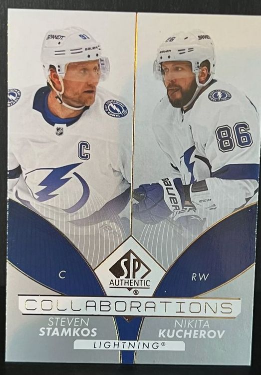 Steven Stamkos und Nikita Kucherov 2022 Tampa Bay Lightning (Neu ...