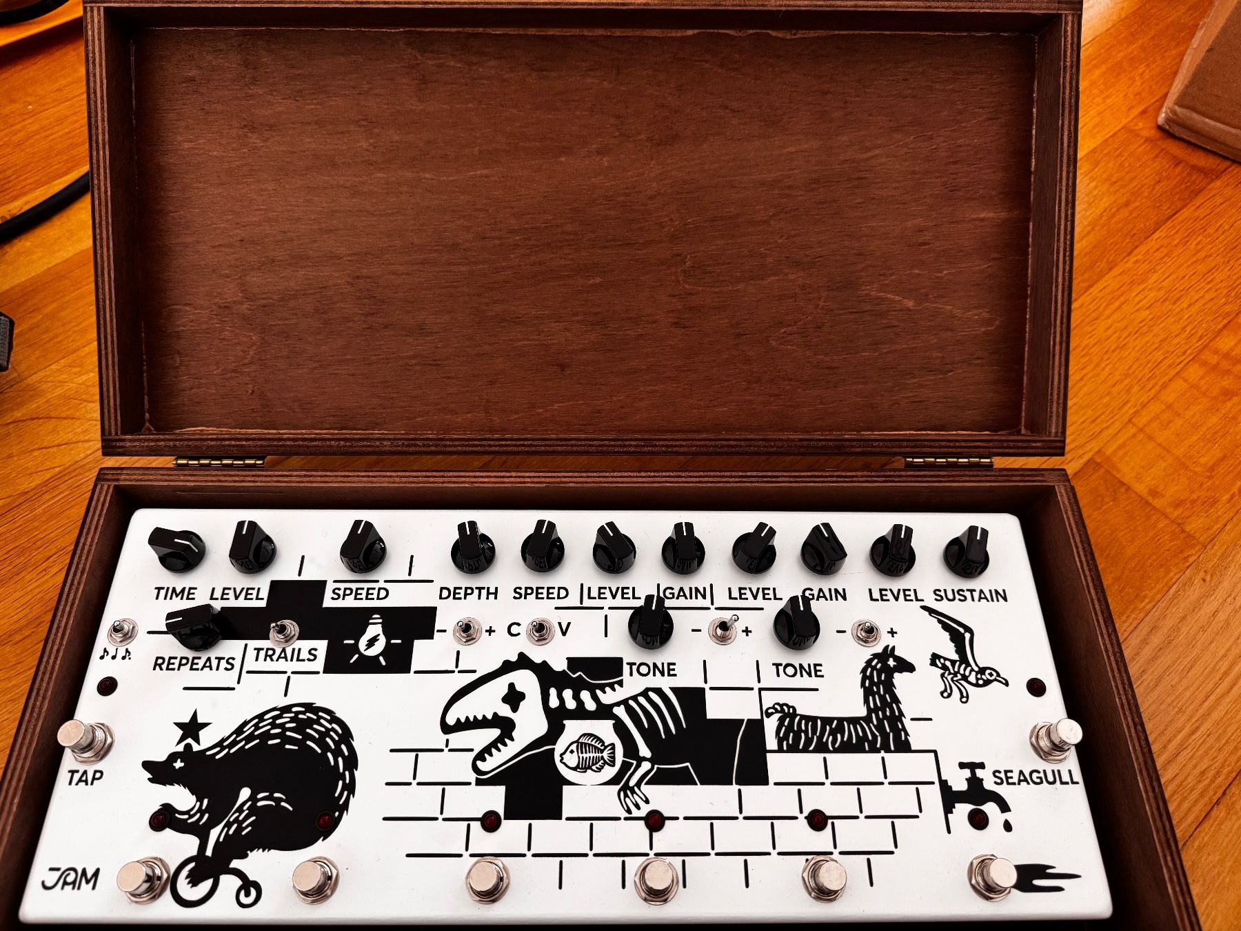 Jam Pedals Pink Flow Multi Gitarren Pedal (Gebraucht) in Fläsch für CHF ...