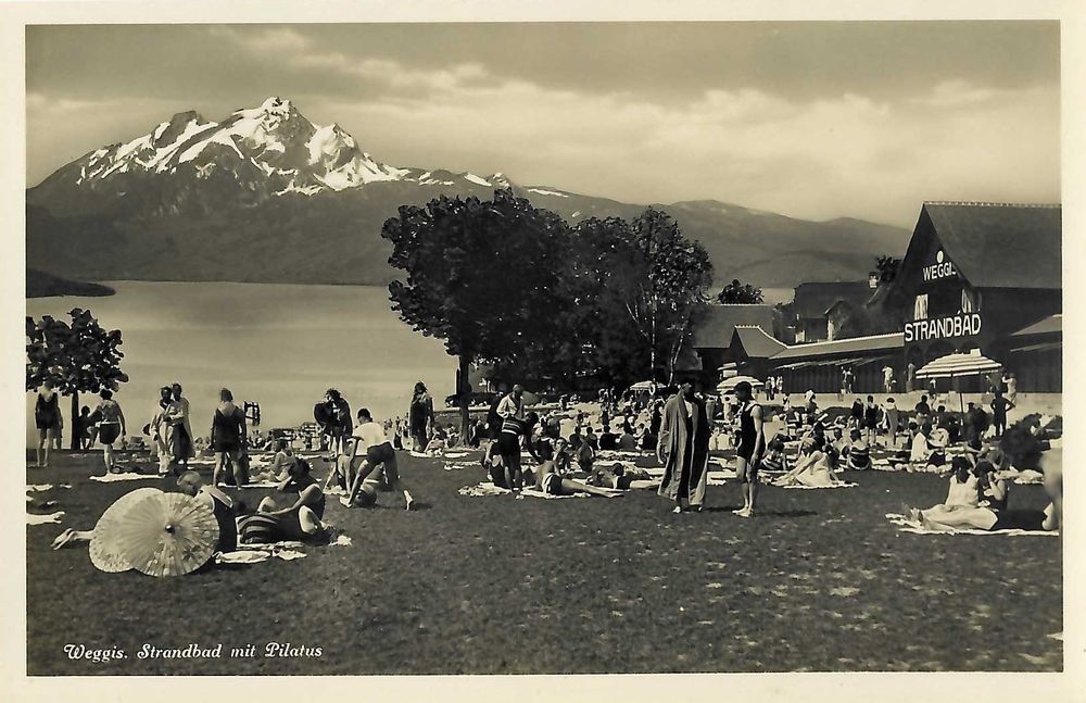 Weggis Strandbad Nr. 3322 , 1940 | Acheter sur Ricardo