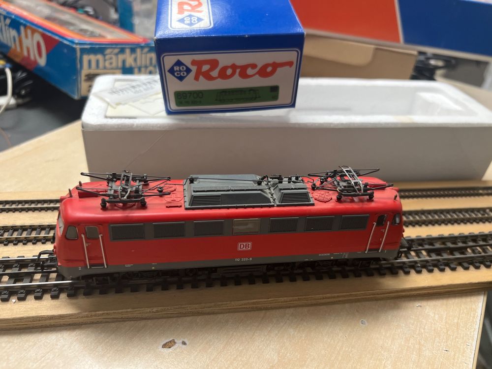 Roco 69700 DB110 320-9 HO WS mit Digital Dekoder + OVP (Gebraucht) in ...